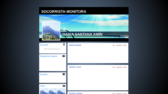 CURRICULUM NADIA by Nadia santana amin on Prezi