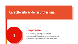 Características de un profesional by Flor Iquique on Prezi Design