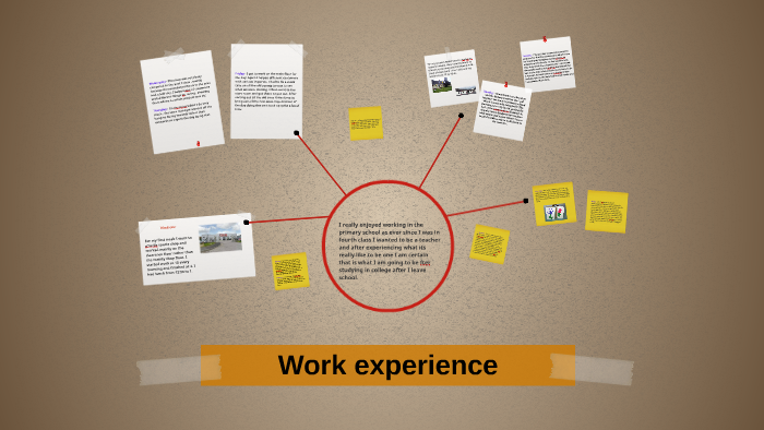 Work experience by Aoife Hall on Prezi
