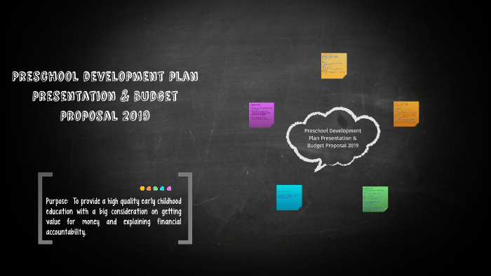 Preschool development plan presentation & budget proposal 20 by Maria ...