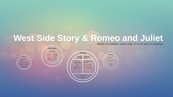 West Side Story & Romeo and Julliet by Ira Verhoeven on Prezi