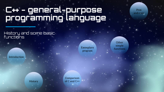 C++ - historia, podstawowe funkcje by Greg Mazur on Prezi