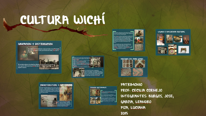 CULTURA WICHÍ by jose burgos on Prezi