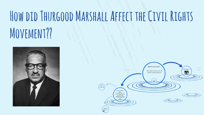 How Thurgood Marshall Affected the Civil Rights Movement by Mackenzie ...