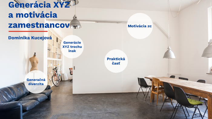 Generácia XYZ a motivácia zamestnancov vo vybranom podniku by Dominika ...