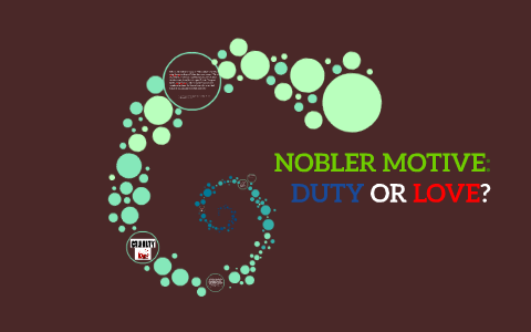 NOBLER MOTIVE: by Ranelle Sertan on Prezi