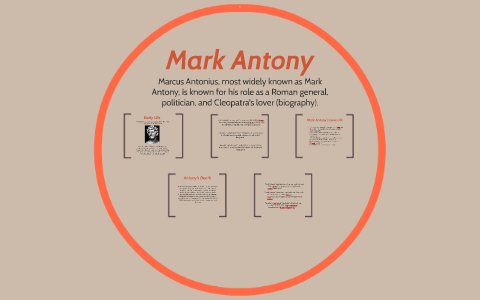 Mark Antony by on Prezi