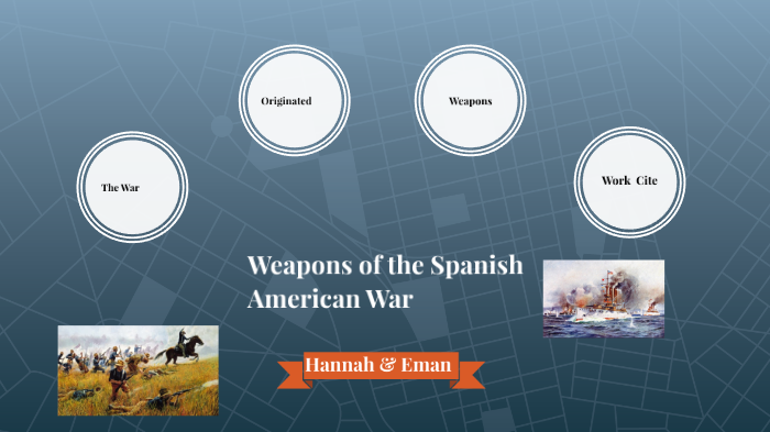 Weapons of the Spanish American War by Hannah Paul on Prezi