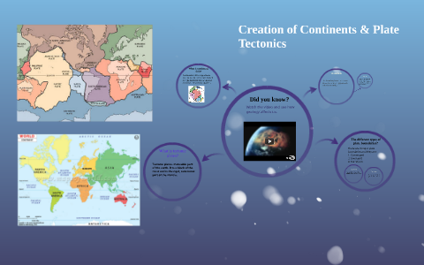 Creation of Continents & Plate Tectonics by Kevin Cushner on Prezi