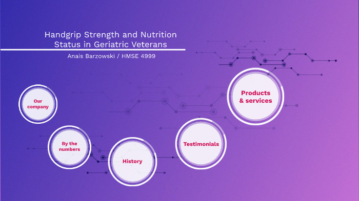 Handgrip Strength and Nutrition Status by Anais Barzowski on Prezi