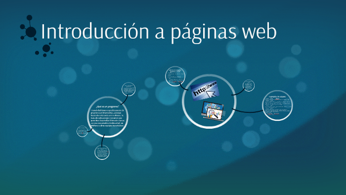Introducción a páginas web by Victor Fernández on Prezi