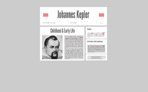 Johannes Kepler by Luke Bidulka on Prezi