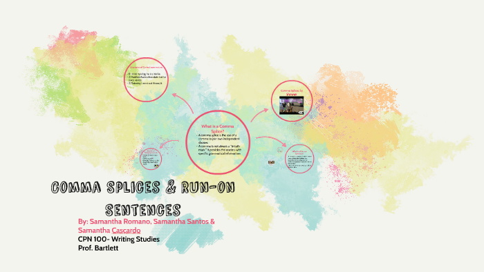 Comma Splices & Run-on Sentences by Samantha Romano on Prezi