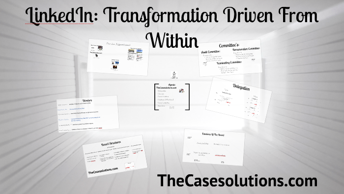 LinkedIn: Transformation Driven From Within by TheCaseSolutions .com on ...
