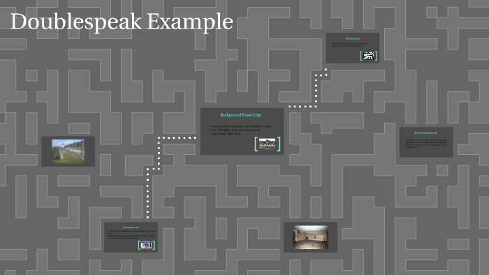 Doublespeak Example by Celia Brocker on Prezi