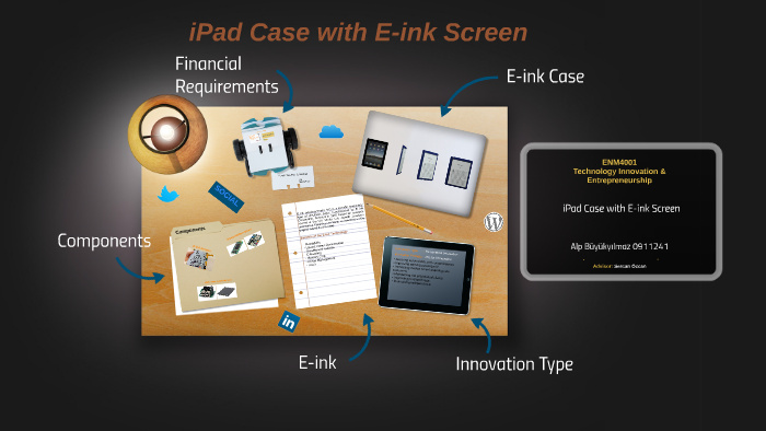 iPad Case with E-ink Screen by Alp Büyükyılmaz on Prezi