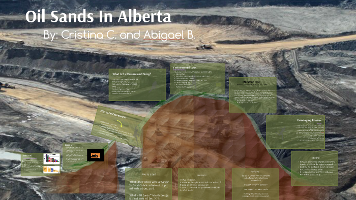 Oil Sands In Alberta by on Prezi