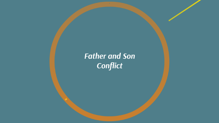 Father and Son Conflict by Kaycee Scott