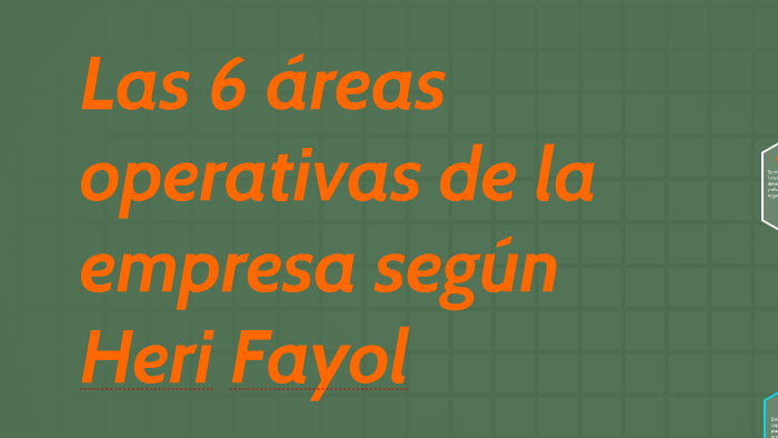 Las 6 areas operativas by Andres zapata on Prezi