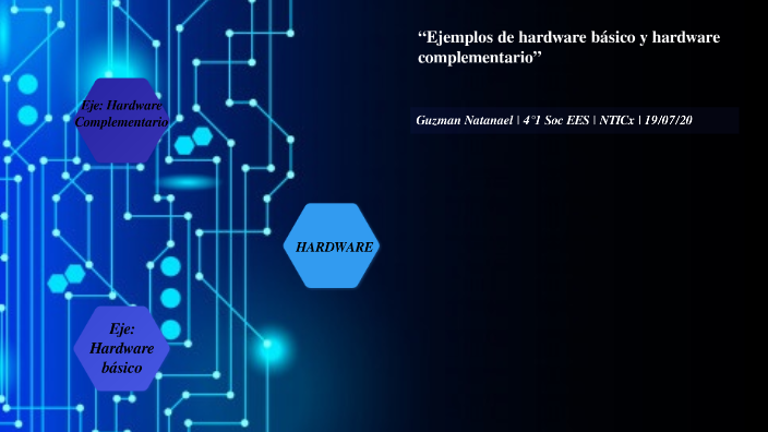 “Ejemplos de hardware básico y hardware complementario” by Natanael ...