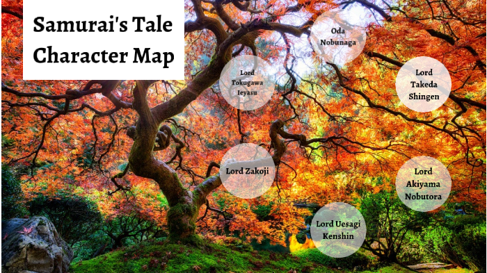 Samurai's Tale Character Map by Scarlett Hacker on Prezi