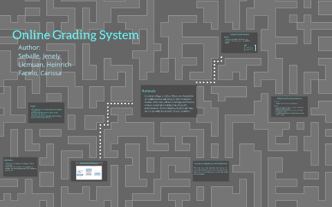 Online Grading System by on Prezi