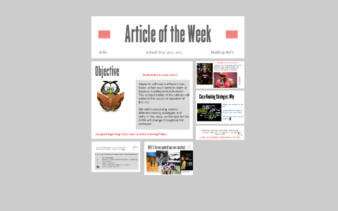 Article of the Week by Simi Johal on Prezi