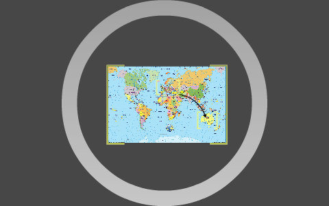 Weltkarte by Franz Gschaider