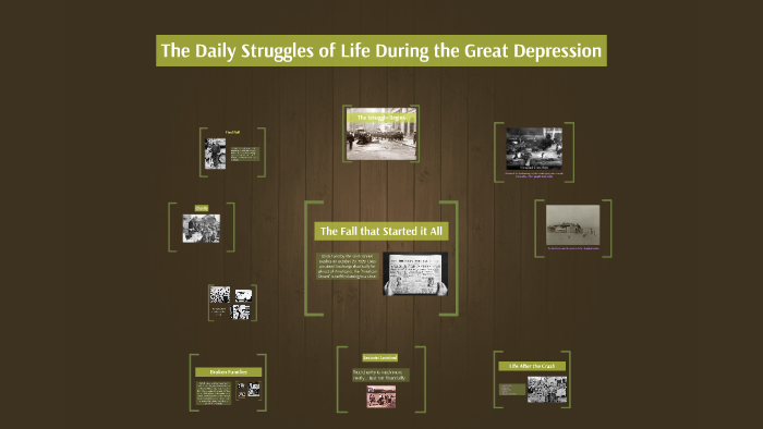 The Daily Struggles of Life During the Great Depression by Abigayle ...