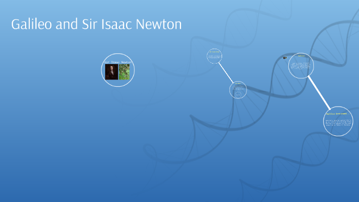 Galileo and Sir Isaac Newton by James Connor