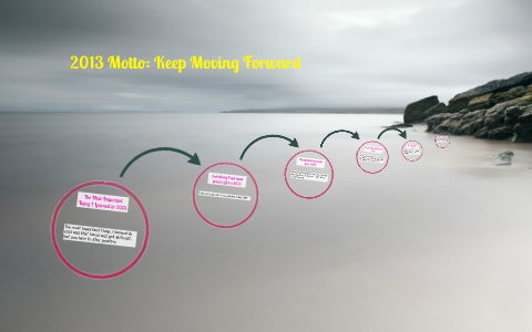 2013 Motto: Keep Moving Forward by l b on Prezi