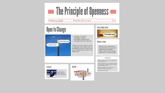 The Principle of Openness by Chris Boyer on Prezi
