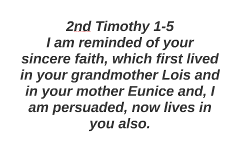 2nd timothy 1-5 by Cabrillos Nestor on Prezi