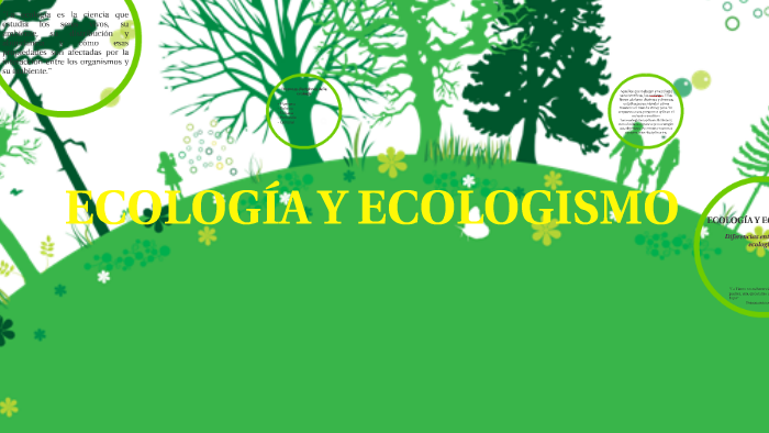 ECOLOGÍA Y ECOLOGISMO by Joaquina Caillat on Prezi