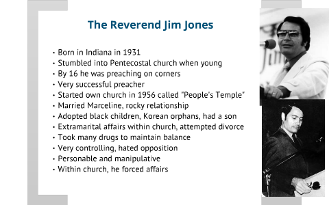 Reverend Jim Jones by Aaron Horton on Prezi