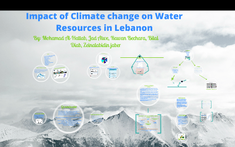 Impact of Climate change on Water Resources in Lebanon by Bilal Diab on ...