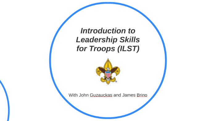 Introduction to Leadership Skills for Troops (ILST) by John Guzauckas ...