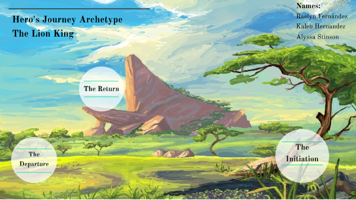 Hero's Journey Archetype | The Lion King by Raelyn Ariana Fernandez ...