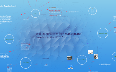 Had the conditions for a stable peace been laid in the 1920s by Emmy ...