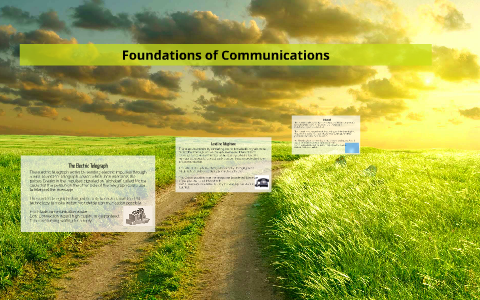 Foundations of Communications by Rachel Johns on Prezi