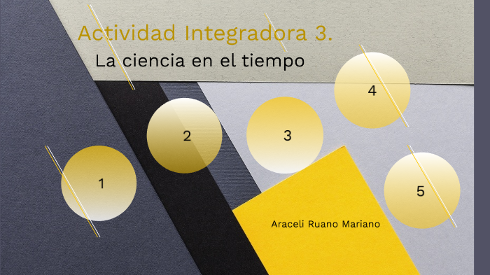 Actividad Integradora 3. La ciencia en el tiempo by Araceli Ruano on Prezi