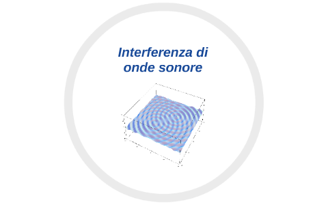 Interferenza di onde sonore by Jacopo Jesse on Prezi