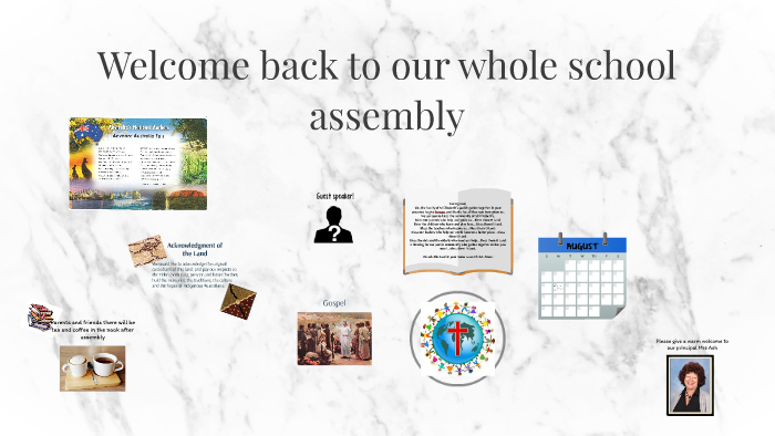 Welcome back to our whole school assembly by St. Elizabeth's on Prezi