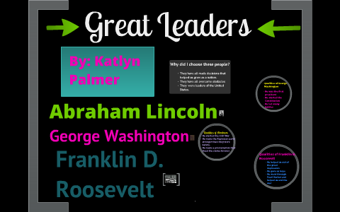 Three great leaders by Katlyn Palmer on Prezi