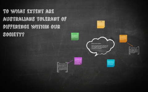 To what extent are australians tolerant of difference within by Tamar ...