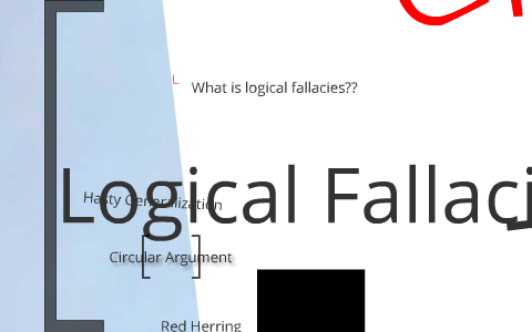 Logical Fallacies by Bin Wang on Prezi
