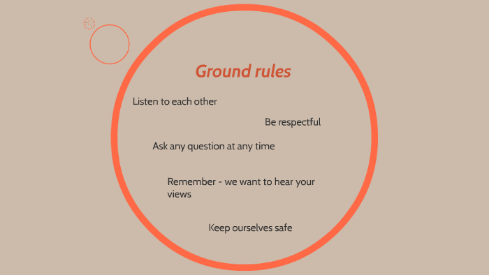 Ground rules by tracey Richardson on Prezi