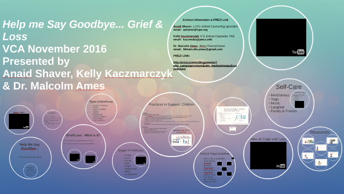 VCA Help me Say Goodbye... by Anaid Shaver on Prezi