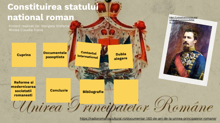 Constituirea statului national roman by Stefiuk Idk on Prezi