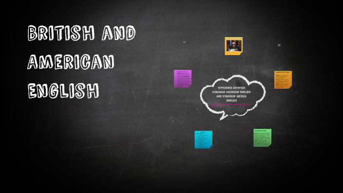 Difference Between Standard American English and Standard British ...